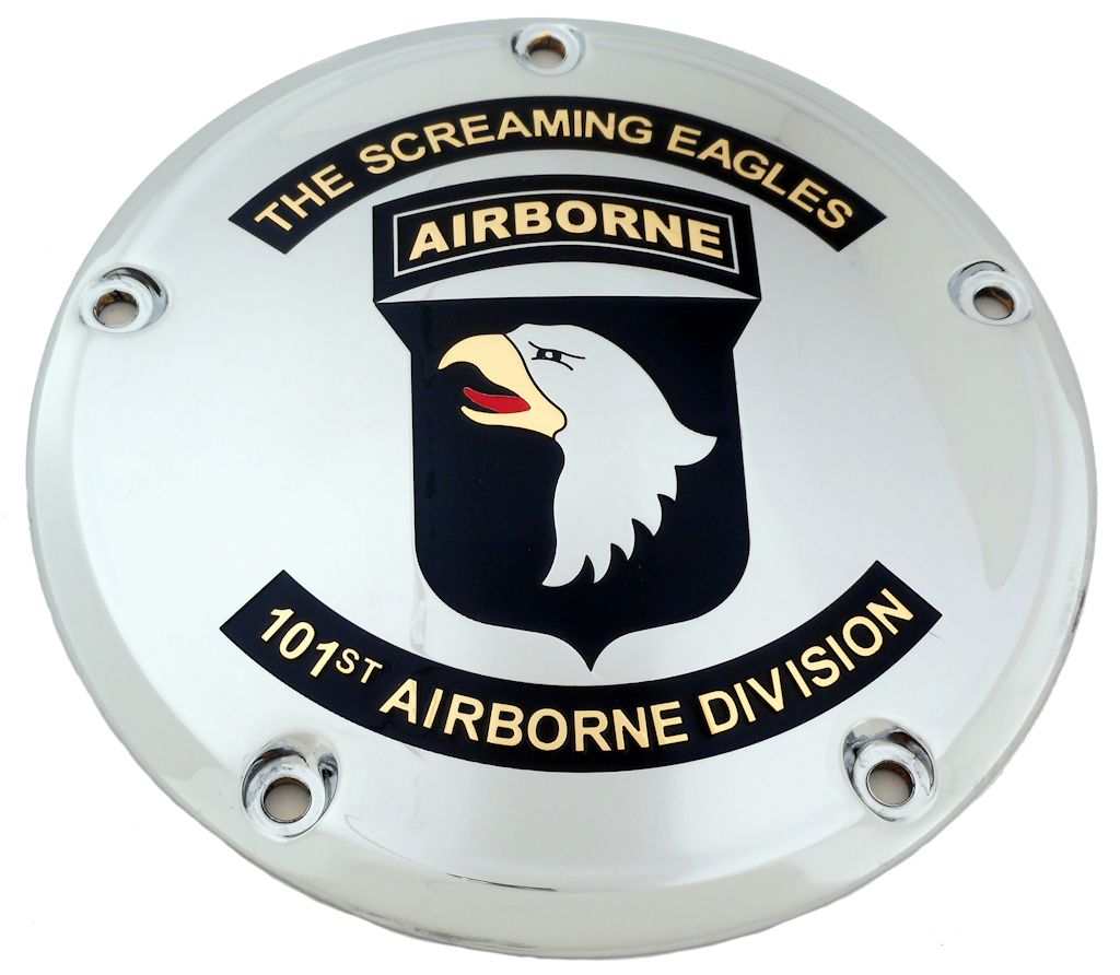 101st Airborne w/Rockers – Custom Engraving Ltd