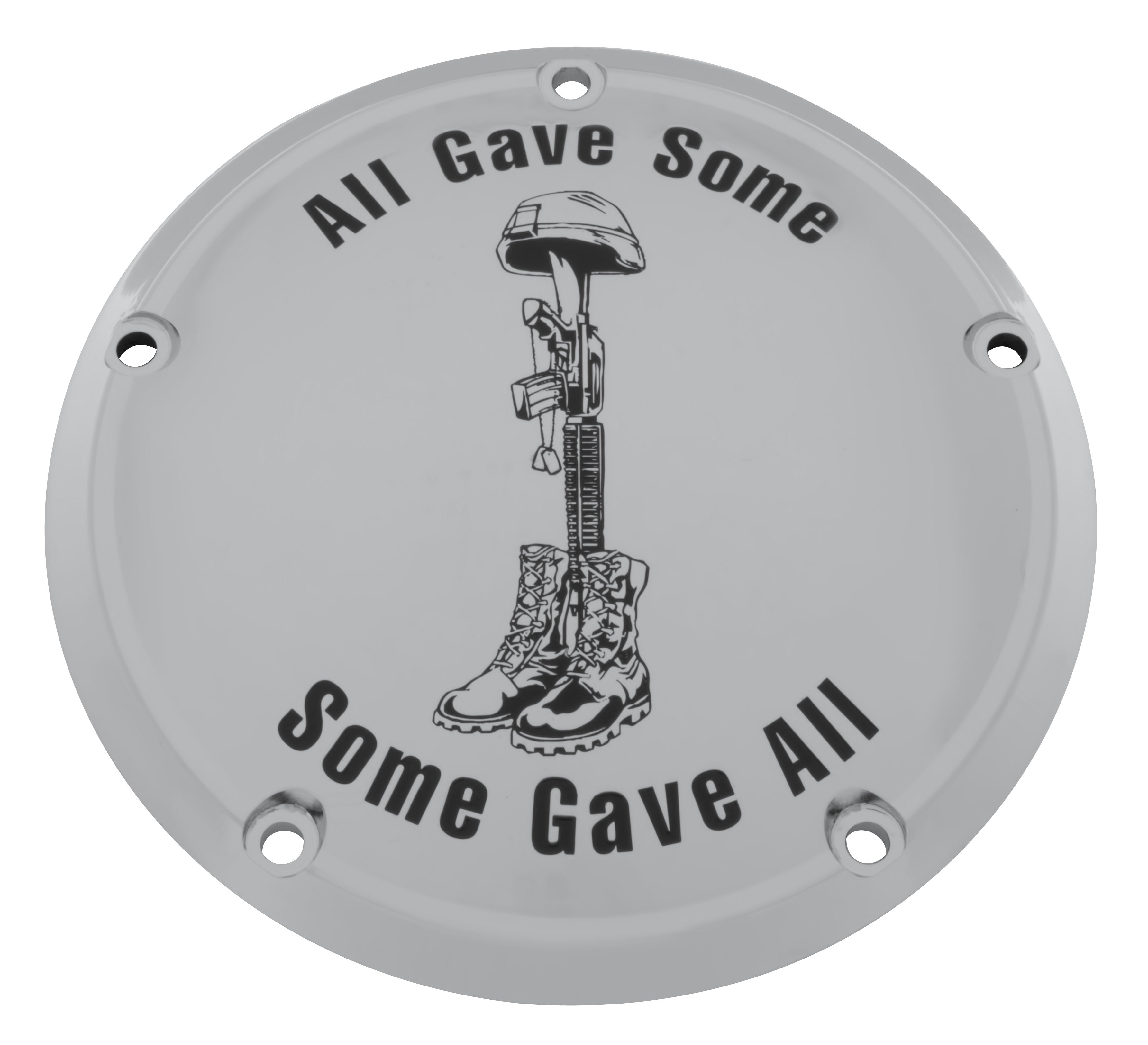 Soldiers Cross Derby Cover, 7 ¾ inches diameter – Custom Engraving Ltd