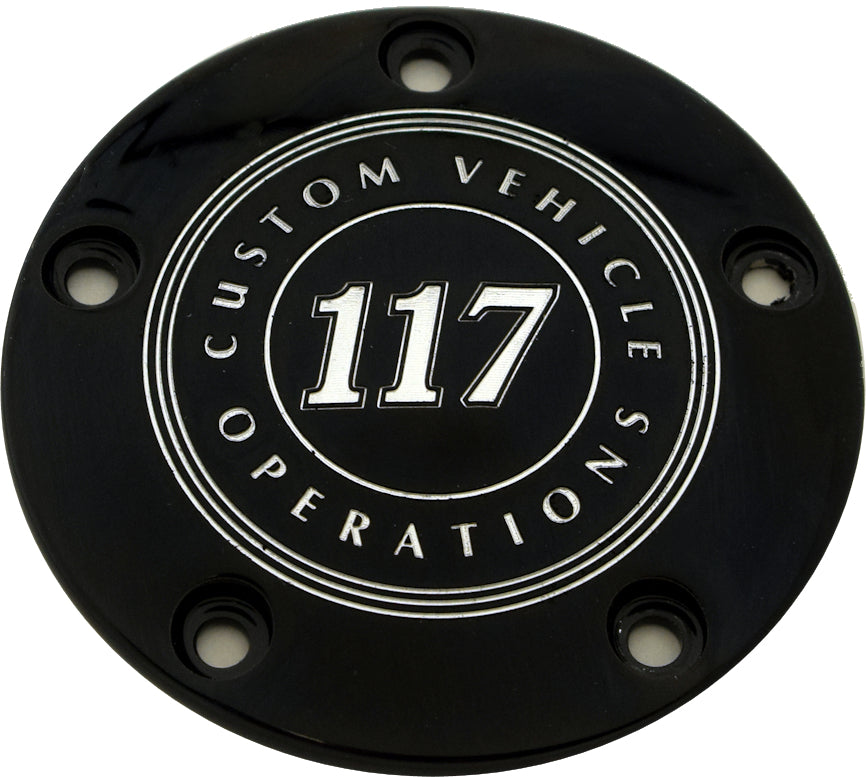 117 CVO Black-04, TC Timer Cover – Custom Engraving Ltd