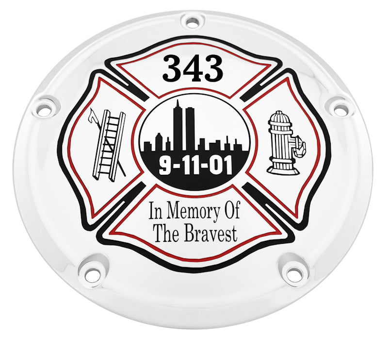 Tribute to the 343 - TC Derby Cover – Custom Engraving Ltd