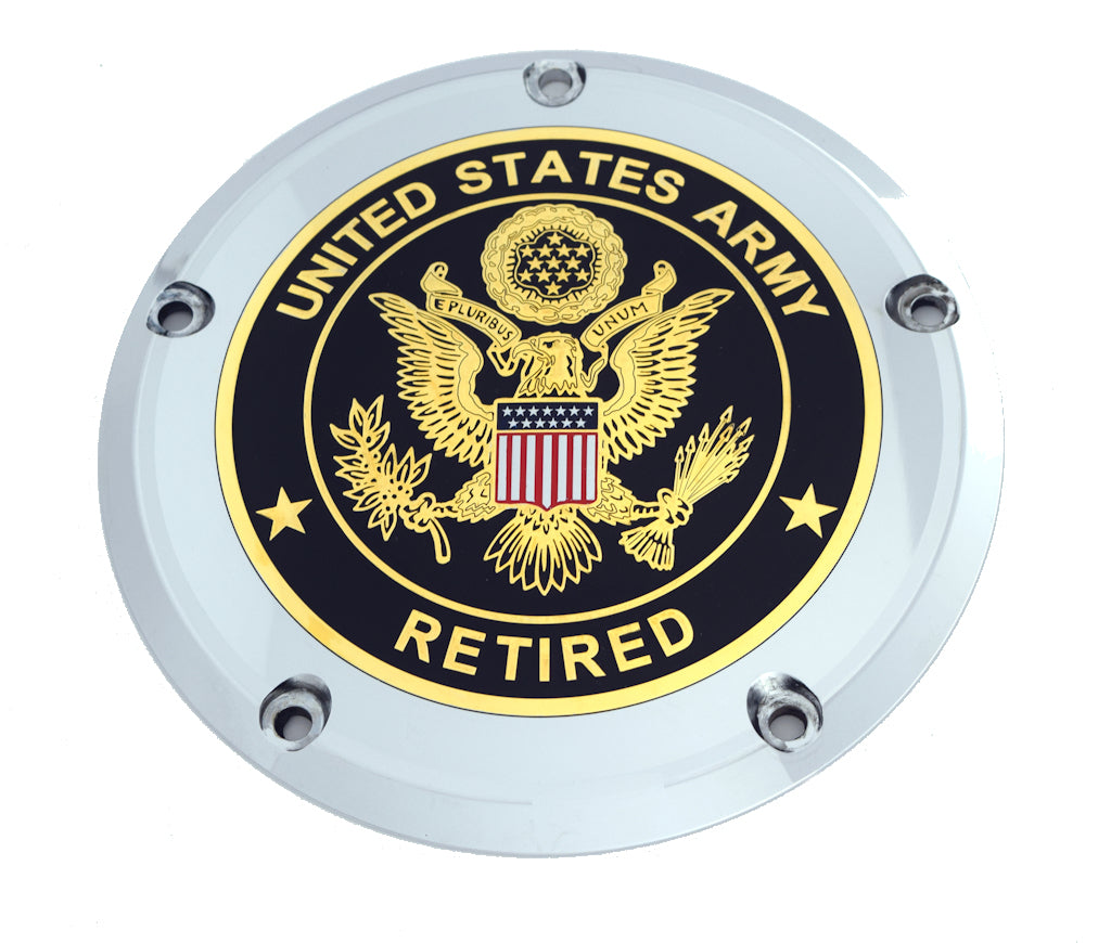US Army Seal (Retired) Derby Cover, 7 ¾ inches diameter – Custom ...