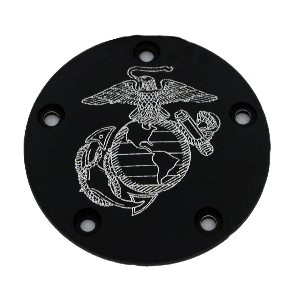 EGA Black Wrinkle, TC Timer Cover – Custom Engraving Ltd