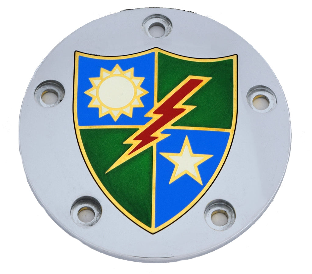 7th Ranger, Crest and Scroll-04, TC Timer Cover – Custom Engraving Ltd